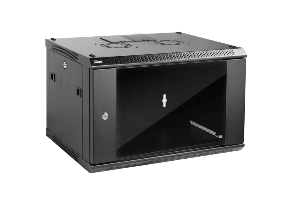 6U Wall Mount NVR Network Cabinet - Security Cameras Tampa Security ...